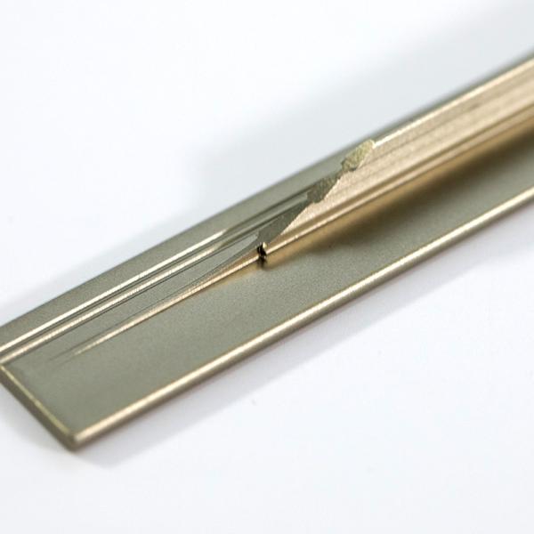 Quality RCR 763 Shop fittings Golden Aluminum Cabinet Handles for sale