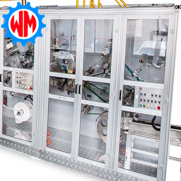 Quality Full Servo Baby Diaper Making Machine PLC Control wiht Professional Customizatio for sale