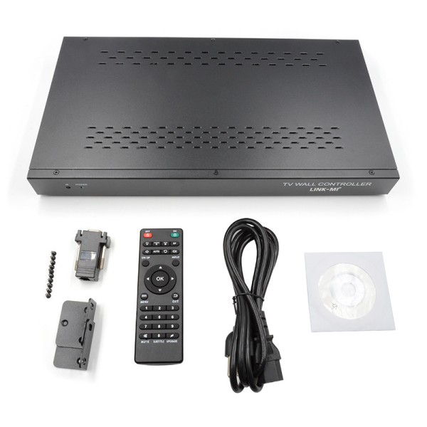 Quality 9 Channels HDMI Video Wall Controller 3X3 Zoom Subtitles Multi Display for sale