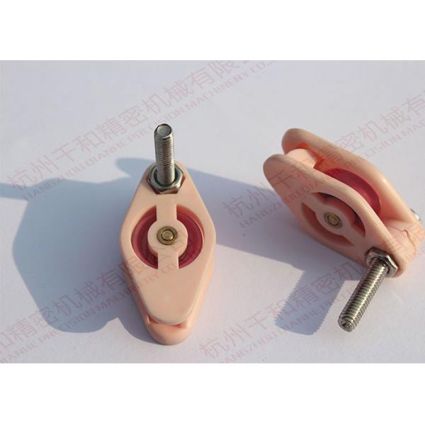 Quality Nylon Flange nylon cable pulley with Ceramic Coating for Enamelling Machine for sale