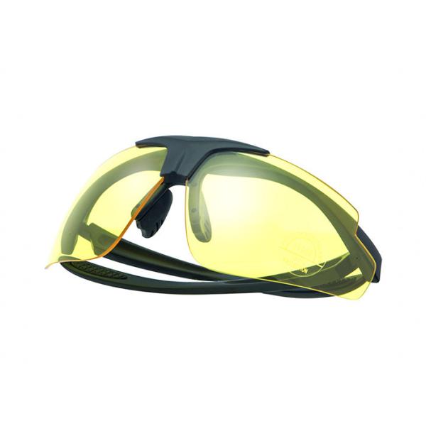 Quality Fashionable Safety Glasses Anti Glare Removable Lenses Effectively Block for sale