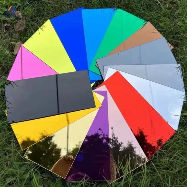 Quality High Scratch Resistance Acrylic Sheet Mirror Finish For Contemporary Interior for sale