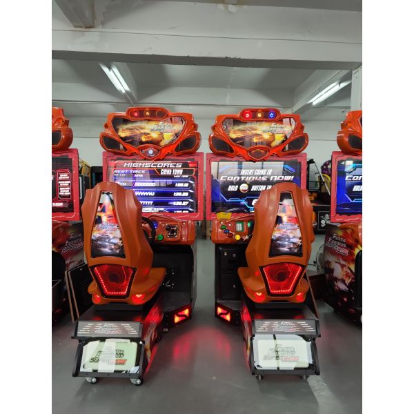 Quality PlayFun Arcade Fast Furious Racing Car Coin Operated Game Machine Drive for sale