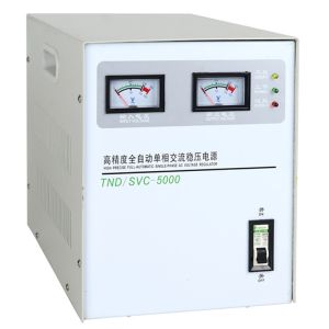 Quality 5000VA Automatic Control Three Phase Voltage Regulator 130V-250V for sale