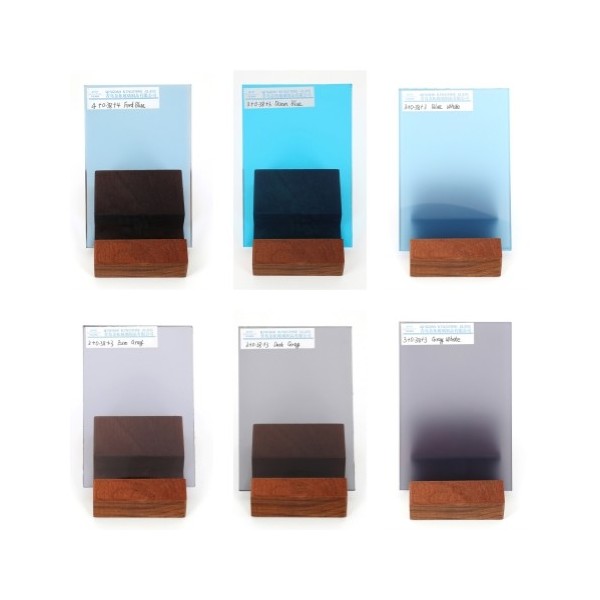 Quality Sound Insulation Clear Laminate Safety Glass Milky White Gray Blue Green Bronze for sale