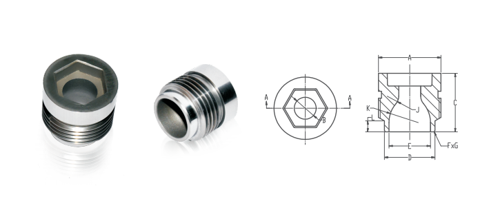 PDC metal wear resisting tungsten carbide oil thread drill bit nozzle