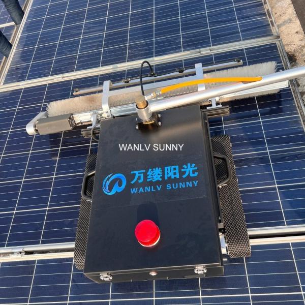 Quality Electric Brush Cleaning Robot for Solar Panel Cleaning in Metallurgical Industry for sale