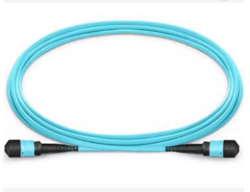 Quality MM Cable OM3 12 Fibers MPO/MTP Fiber Optic Patch Cord for sale