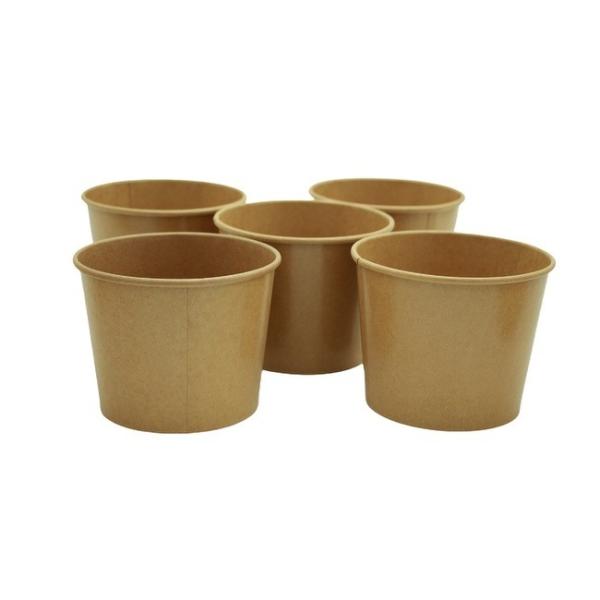 Quality 6oz.8oz.9oz.12oz.16oz Or Custom for Your Requirement Ice Cream Paper Cup With Lid Plastic Material for sale