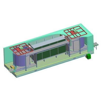 Quality 1500kg/H 2000kg/H Spiral Belt Freezer for sale