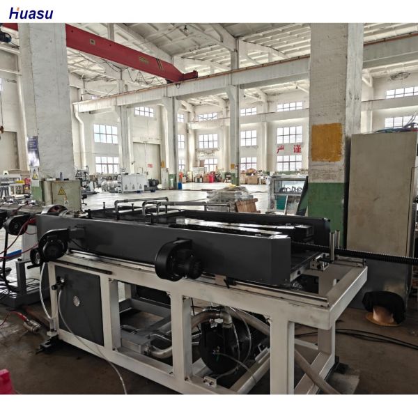 Quality Single Wall Corrugated Pipe Extrusion Line with PLC Control Offering Semi for sale