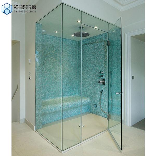 Quality Bathroom 6mm Tempered Small Shower Screen Silver Pivot Shower Door for for sale