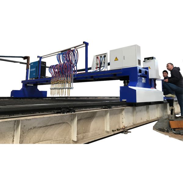 Quality SNR CNC Plasma Cutter Torch Multi Torch Gas Cutting Machine 3000x6000mm for sale