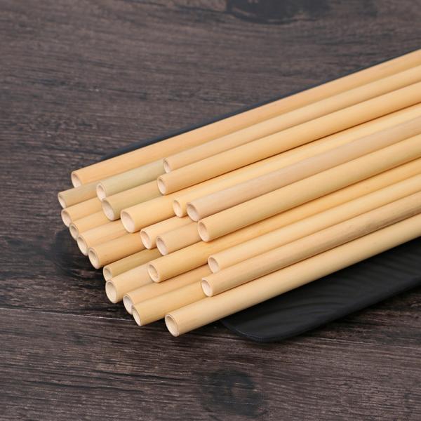 Quality Reusable Eco Friendly Bamboo Drinking Straw Zero Waste Bamboo Straws for sale