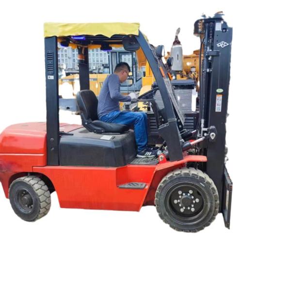 Quality Used 14 Ton Four-Wheel Internal Combustion Forklift With CUMMINS Engine for sale