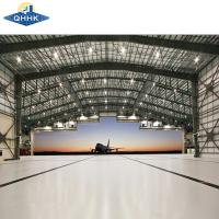 Quality Pre Designed Q355 Steel Structure Hangar H Beam Metal Portal Frame Building for sale