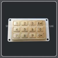 Quality 3x4 Layout Waterproof Numeric Keypad 12 Keys Type For Industrial Equipment for sale