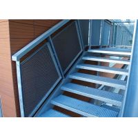 Quality Expanded Metal Stair Tread Anti-Skid Galvanized Carbon Steel for sale