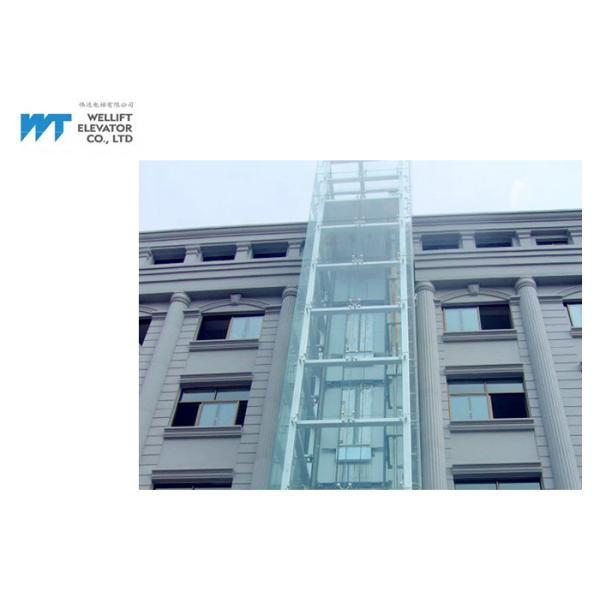Quality AC 380V 1.75m/S 180 Degree Sightseeing Elevator for sale
