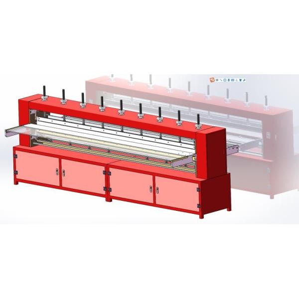 Quality 3m Width Knife Pleating Machine 380V Electric Filter Making Machine for sale