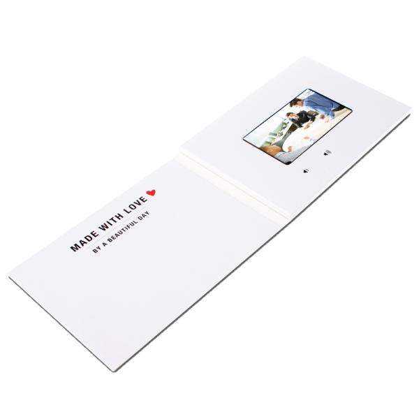 Quality Personalized Video Message Greeting Card in Customized Style for A4 or for sale