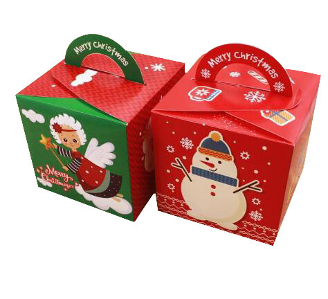 Quality Offset Printing Christmas Packaging Boxes Matte Varnish Surface Finishing for sale