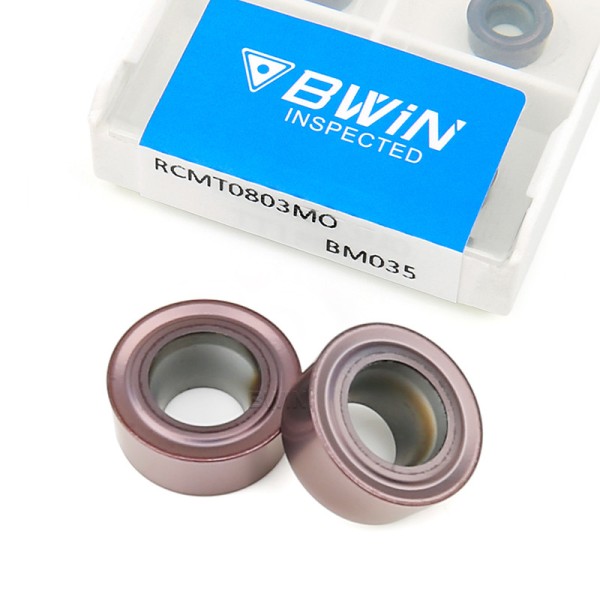 Quality Rcmt 0803 Mo Cnc Turning Tool Inserts Round Steel Carbide Cutting Inserts for sale