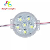 Quality Truck Side Indicator 12V DC LED Module Green Yellow Red 1.4W 57*57mm for sale