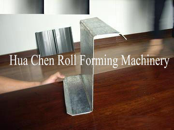 Quality Metal Roofing Z Purlin Roll Forming Machine For Color Steel Plate With CE / ISO for sale