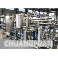 Quality Industrial Highly Viscosity Tomato Paste Syrup Tube In Tube Sterilizer for sale