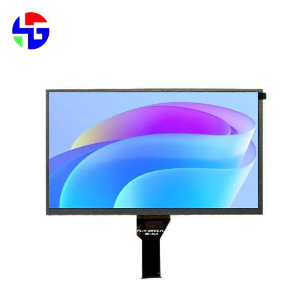 Quality 10.1 Inch LVDS Interface Custom TFT Display 1024x600 TN 6 O'Clock Ultra Wide View for sale