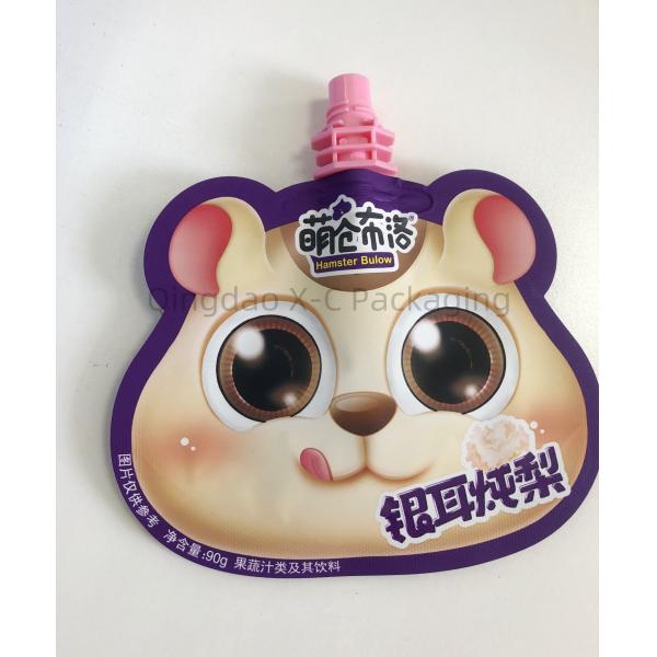 Quality Kid Food Shaped Packaging Bag Compound Custom Printed Food Pouches for sale