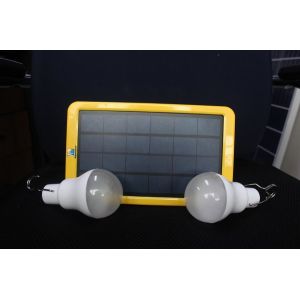 Quality Eco Friendly ROSH Rural Solar System With 3 LED Lamps Kit for sale
