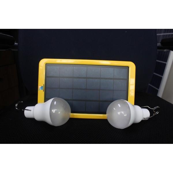 Quality Eco Friendly ROSH Rural Solar System With 3 LED Lamps Kit for sale