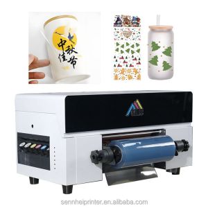Quality All-In-One A3 UV Printer 30cm Digital UV DTF Logo Transfer A4 Label Printer for sale