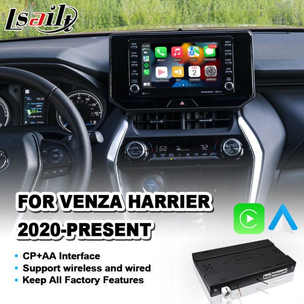 Quality Lsailt Wireless Android Auto Carplay Interface for 2020-Present Toyota Venza for sale