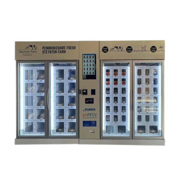 Quality Farm Fresh Locker Vending Machine for Retail – Smart, Customizable & Energy-Efficient for sale