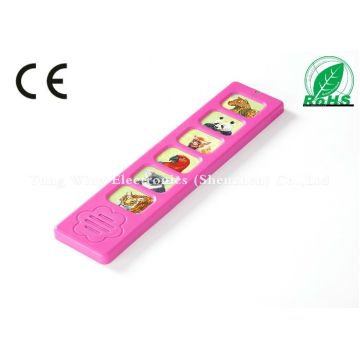Quality Colorful 6 Push Button Sound Module With standard sound or custom voice for sale