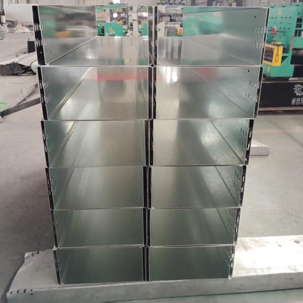 Quality Steel Galvanized Ventilated Trough Cable Tray Non Standard Customized Spray for sale