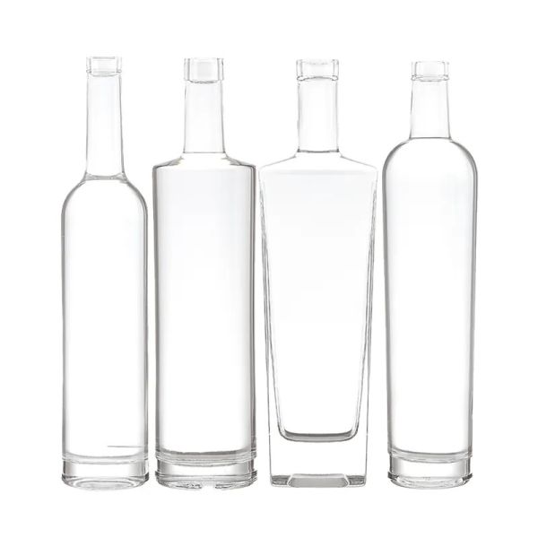 Quality Custom Color 750ml Glass Bottle For Glass Products Spirit Liquor Gin Vodka for sale