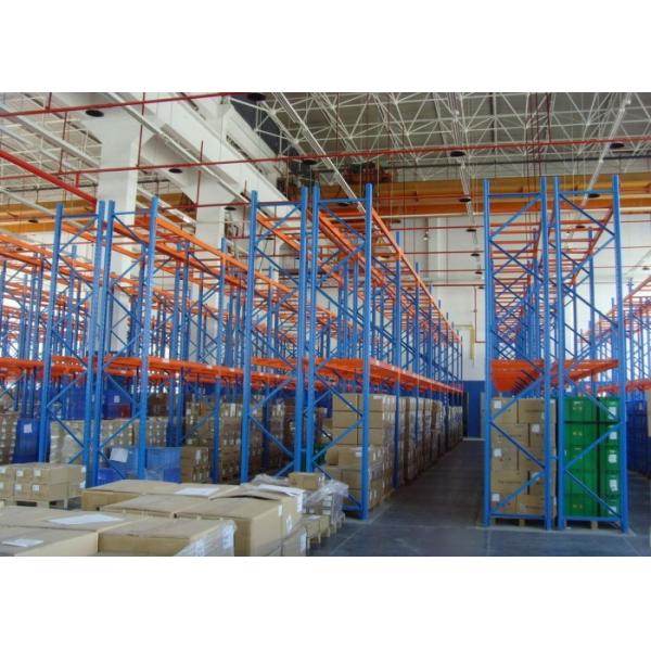Quality High Density FIFO Pallet Warehouse Racking Storage 2000KG for sale