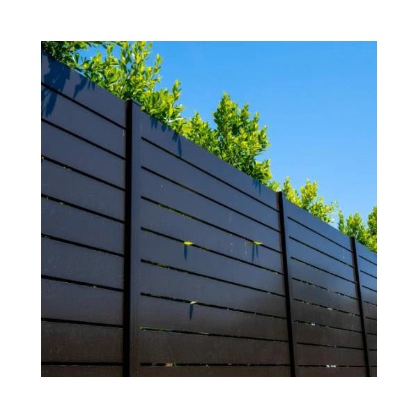 Quality ISO9001/ISO14001/ISO18001 Certified Aluminum Privacy Fence Panels for Patio and Garden for sale