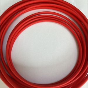 Quality Red Silicone Rubber Coated Fiberglass Sleeving 3.5mm 12mm for sale