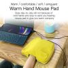 Quality Customized Single Sided USB Heating Pad Mouse Perfect for Winter Warmth and for sale