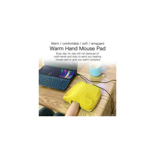 Quality Customized Single Sided USB Heating Pad Mouse Perfect for Winter Warmth and Promotion for sale