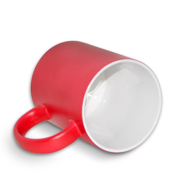 Quality Red Printable 330ml Sublimation Magic Cup for sale