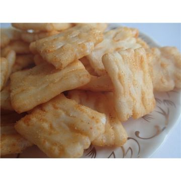 Quality Vegetable Oil Fried Rice Crackers Weight 7.5kg Rice Cracker Snack for sale