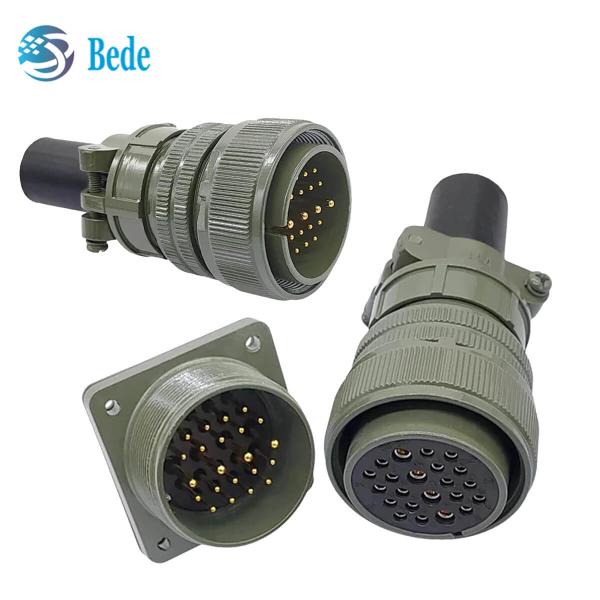 Quality MIL-C-5015 Connector MS3100 Wall Mounting Receptacle Amphenol Connectors for sale