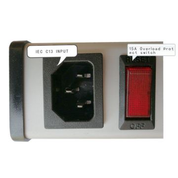 Quality UL C-UL list IEC 6Way PDU Power Distribution Unit , Outlets Power Strip with for sale