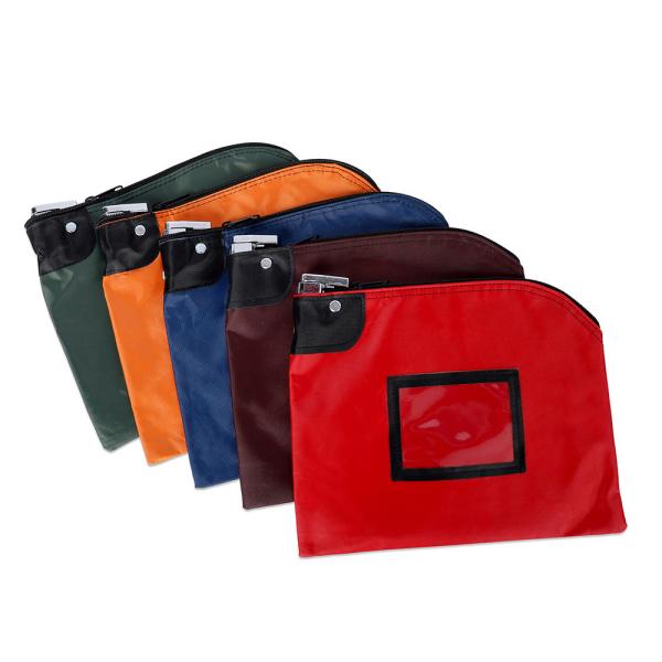 Quality LAMINATED NYLON LOCKING DEPOSIT BAGS - 10W X 8H - READY TO SHIP for sale